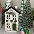 Hot Chocolate House Christmas Lantern – For Pete's Sake Pottery