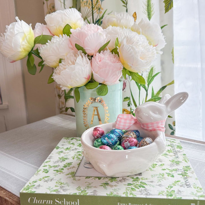 Easter Bunny Ceramic Bowl – For Pete's Sake Pottery