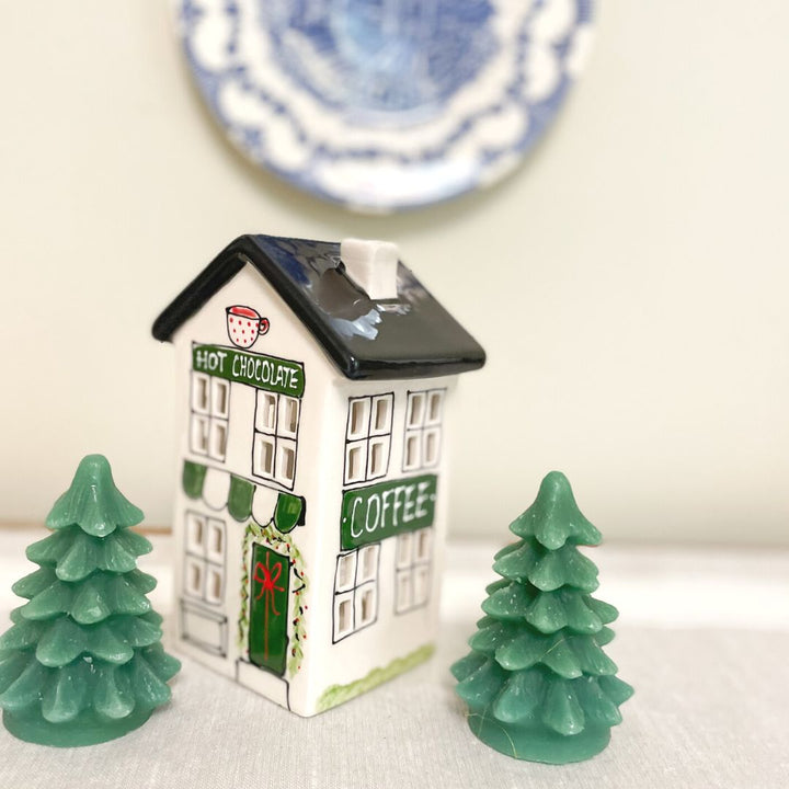 Hot Chocolate House Christmas Lantern – For Pete's Sake Pottery