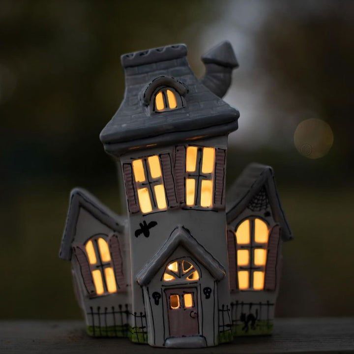 Large Ceramic Haunted House Lantern – For Pete's Sake Pottery